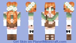 Freckled Ginger Gingersnap! Minecraft Skin
