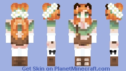 Ginger Girl Gingersnap Catgirl Edition! Minecraft Skin