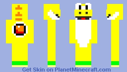 Yellow Yoshi Minecraft Skin