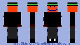 orange Minecraft Skin