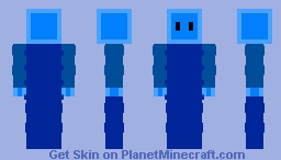 blu Minecraft Skin