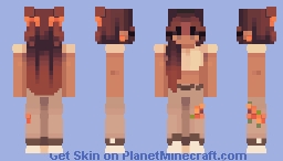 Orange Minecraft Skin