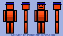 Orange guy Minecraft Skin