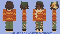 november - oc Minecraft Skin