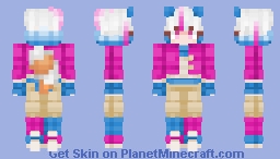 Demenishki Fuchsia Frogs Minecraft Skin