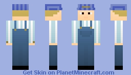 Me as a train driver Minecraft Skin