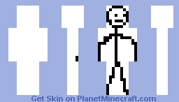 Stickman Minecraft Skin