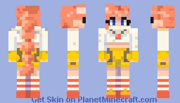 Casual Duck Princess Tutu Minecraft Skin