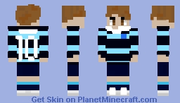 Nicks Rugby Uniform! Minecraft Skin