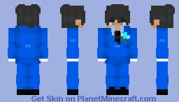 Blue Minecraft Skin