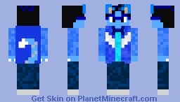 Blue Cat Minecraft Skin