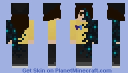 Skulk Spirit Minecraft Skin