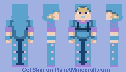 WIP!!! Johnny Joestar Minecraft Skin