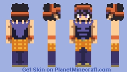 🐞 Giorno Giovanna JOJO 5: Golden Wind Minecraft Skin
