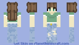 Girl with jeans revised Minecraft Skin