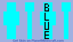 Blue :P Minecraft Skin