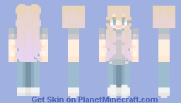Ombre hair style Minecraft Skin