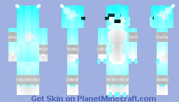ghost foxcat thing Minecraft Skin