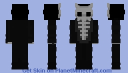 Skeleton GUy Minecraft Skin