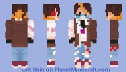 Warren_ WovenLife Red Fanskin Minecraft Skin