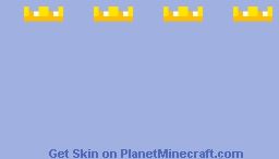 Hive styled crown template Minecraft Skin