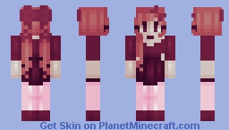 Red velvet 1 Minecraft Skin