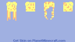 yellow hair Minecraft Skin