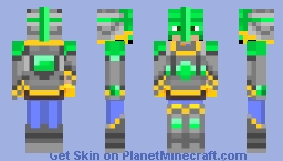 High Flyer in the Opulent Armor Minecraft Skin