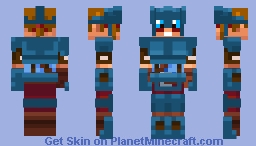 Loge in the Frost Bite Minecraft Skin