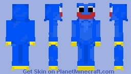 Huggy Wuggy Poppy Playtime Minecraft Skin
