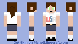 I love the USA shirt(4th of July) Minecraft Skin