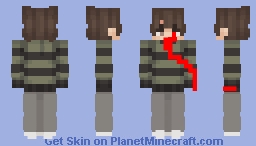 blood ey Minecraft Skin