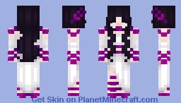 Asexual Flag Goddess Skin Minecraft Skin