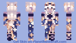 Starry Goddess Minecraft Skin