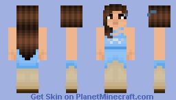 Ana texas chainsaw massacre Minecraft Skin