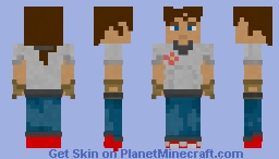 Serious Sammy Minecraft Skin
