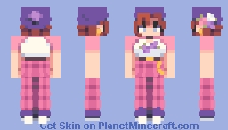 ,: violets :, Minecraft Skin