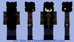 Crazy Girl Minecraft Skin