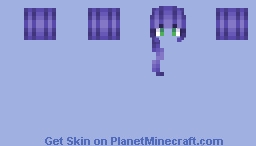 Purple Hair Base (3px) Minecraft Skin