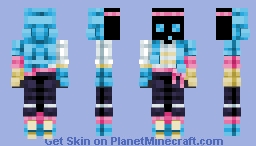AzOMatic Anais Minecraft Skin