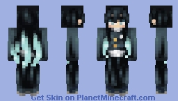 Muichiro Tokito. Demon Slayer. Minecraft Skin