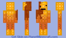 maple syrup waffle man Minecraft Skin