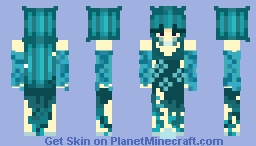 Bloo Lady Minecraft Skin