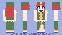 Hong Meiling (東方Project) Minecraft Skin