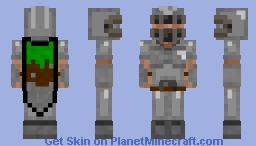 Steve Knight of the Order of the Stone (ment for MCD) Minecraft Skin