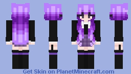 purple ish Minecraft Skin