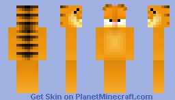 Garfield Minecraft Skin