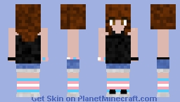 Trans Girl Minecraft Skin