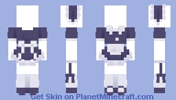 ⊹٭𝚖𝚊𝚒𝚍 𝚜𝚞𝚒𝚝 >:𝟹٭⊹•꧂ Minecraft Skin