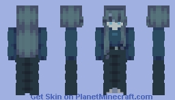 . blue . Minecraft Skin